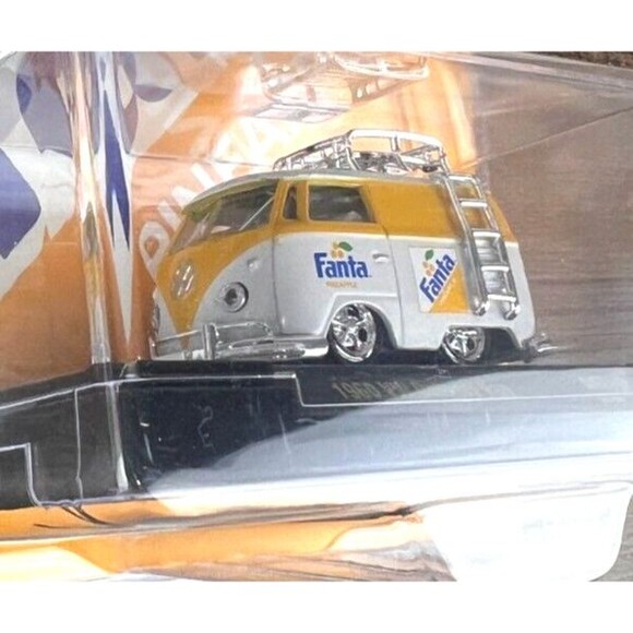 M2 Machines | Toys | New M2 64 Fanta Pineapple 196 Vw Delivery Van ...
